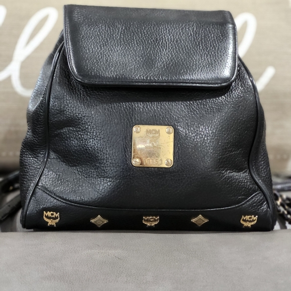 MCM | Bags | Authentic Rare Mcm Saffiano Leather German Made Mini ...